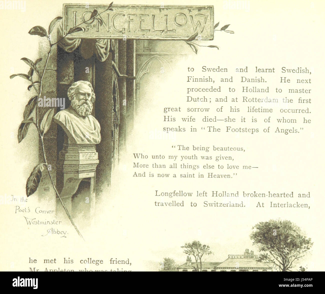 'The Poets' Corner' is a literary work illustrated by Allan Barraud ...