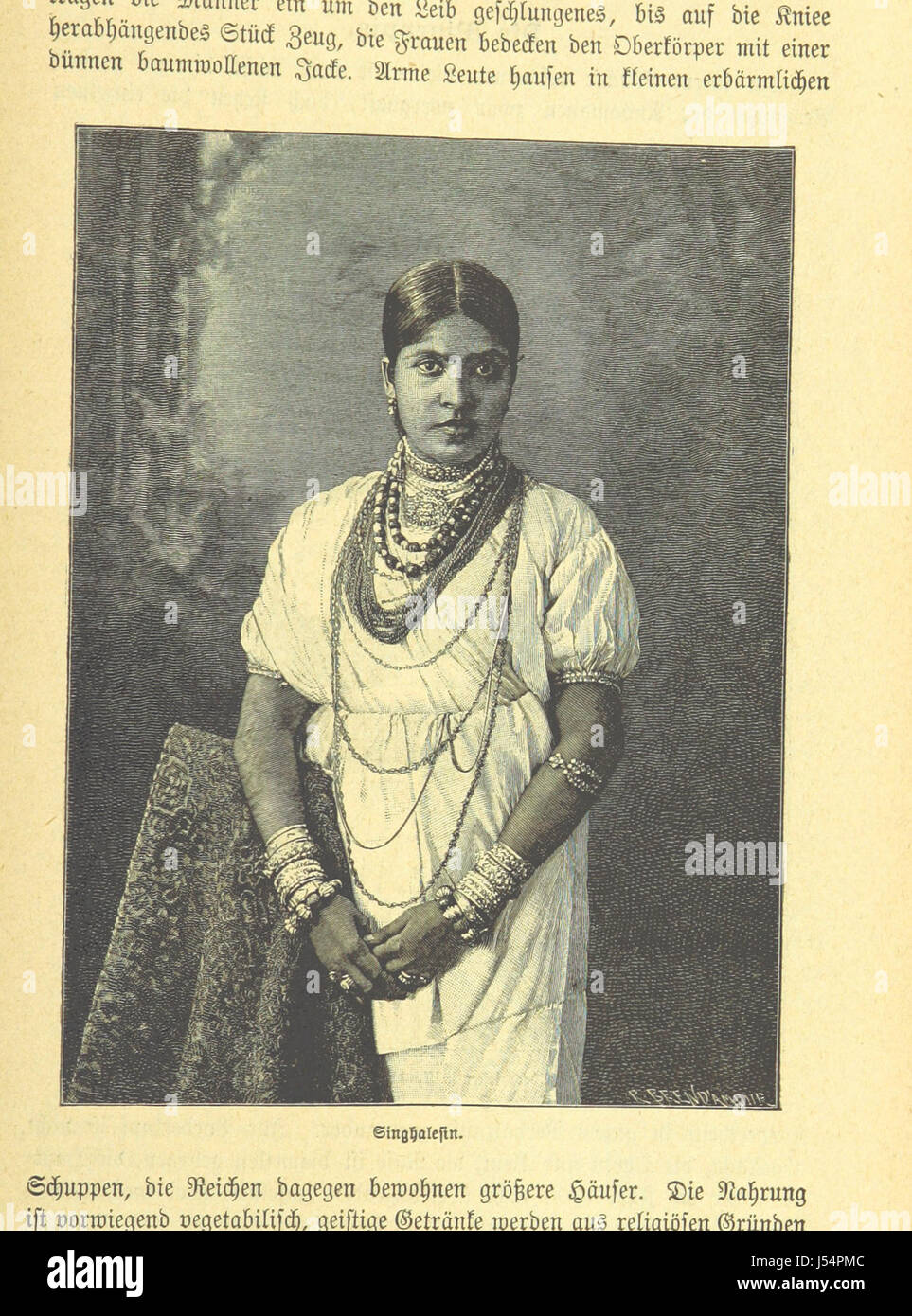 Der Mensch und seine Rassen. Mit ... Illustrationen Stock Photo - Alamy