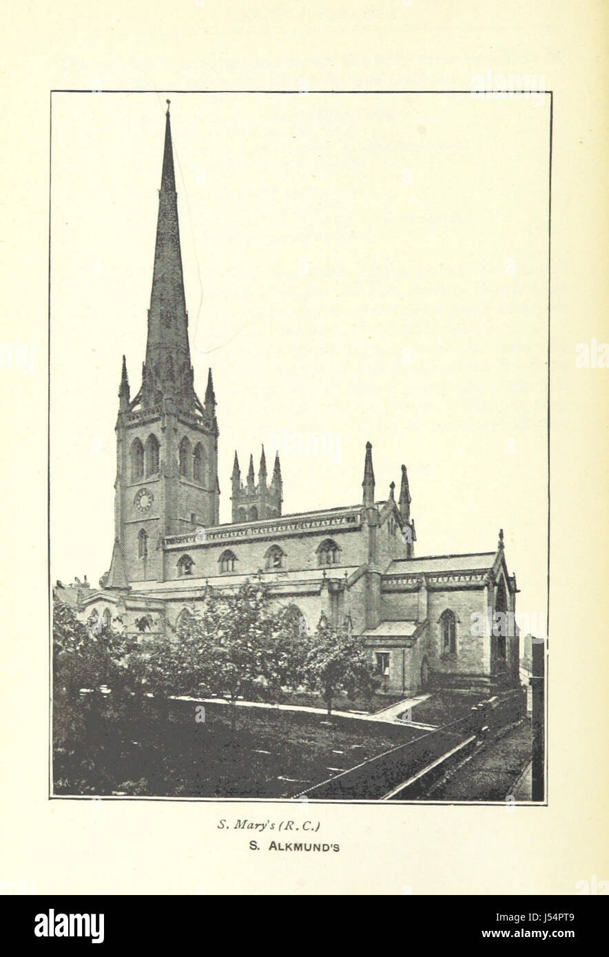 This work illustrates both old and new churches in Derby, as well as ...