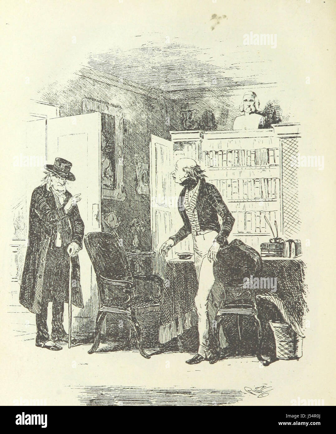 The life and adventures of martin chuzzlewit hi-res stock photography ...