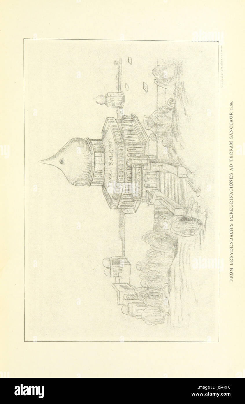 This title refers to a work depicting the holy places of Jerusalem ...
