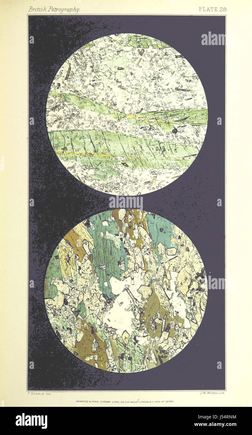 This scientific text focuses on British petrography, with a particular ...