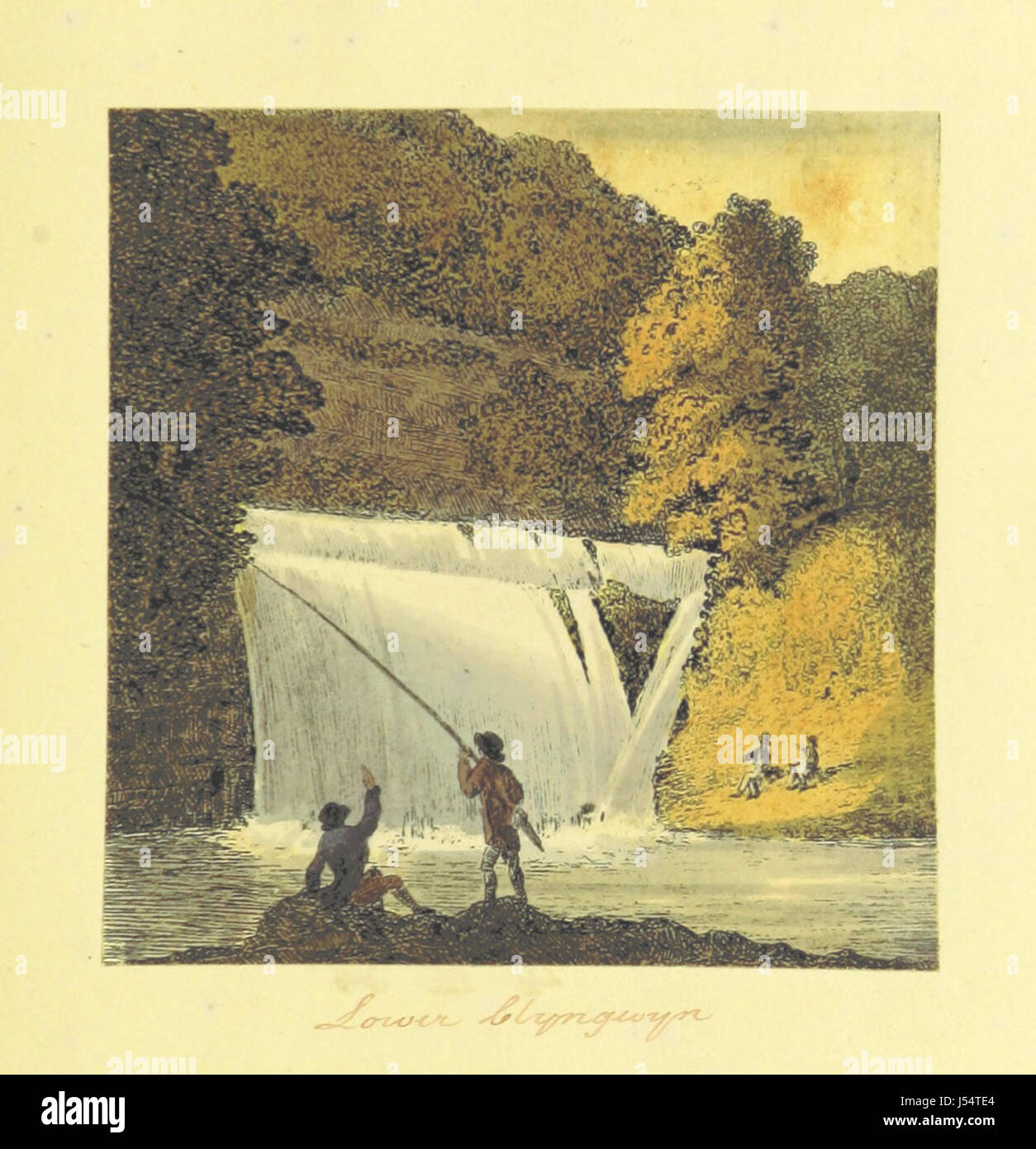 This illustrated guide highlights the picturesque beauty of Glyn Neath ...