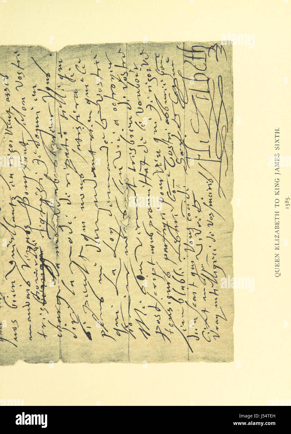 Sixteenth century letters hi-res stock photography and images - Alamy