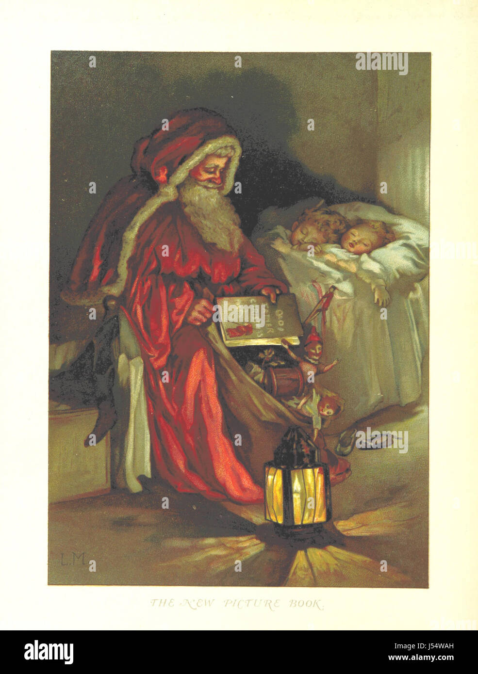 'Old Father Christmas' is a picture book featuring illustrations of the ...