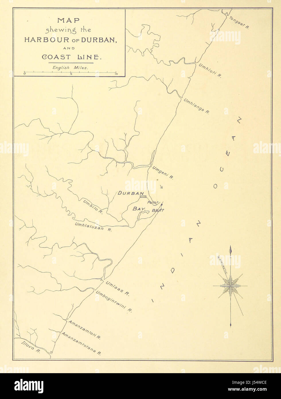 An illustration from the book 'Sketches of Durban and its Harbour in ...
