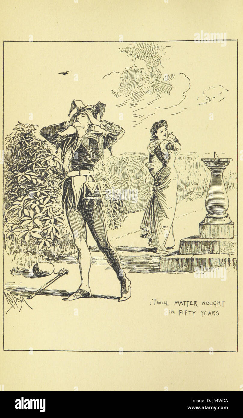 The Ballad of a Jester and other poems Stock Photo - Alamy