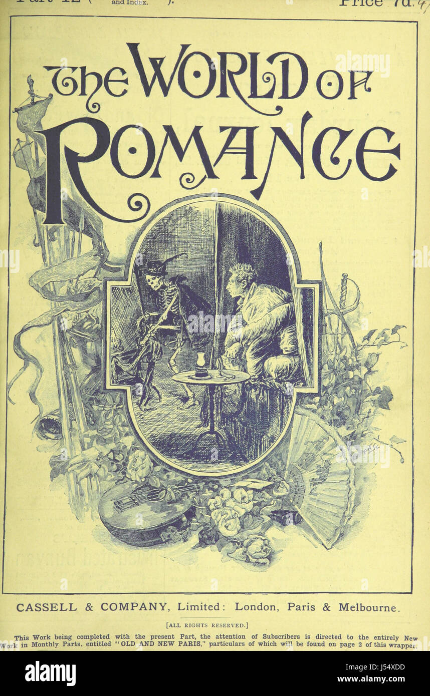 This image from 'The World of Romance' illustrates a tale or legend ...