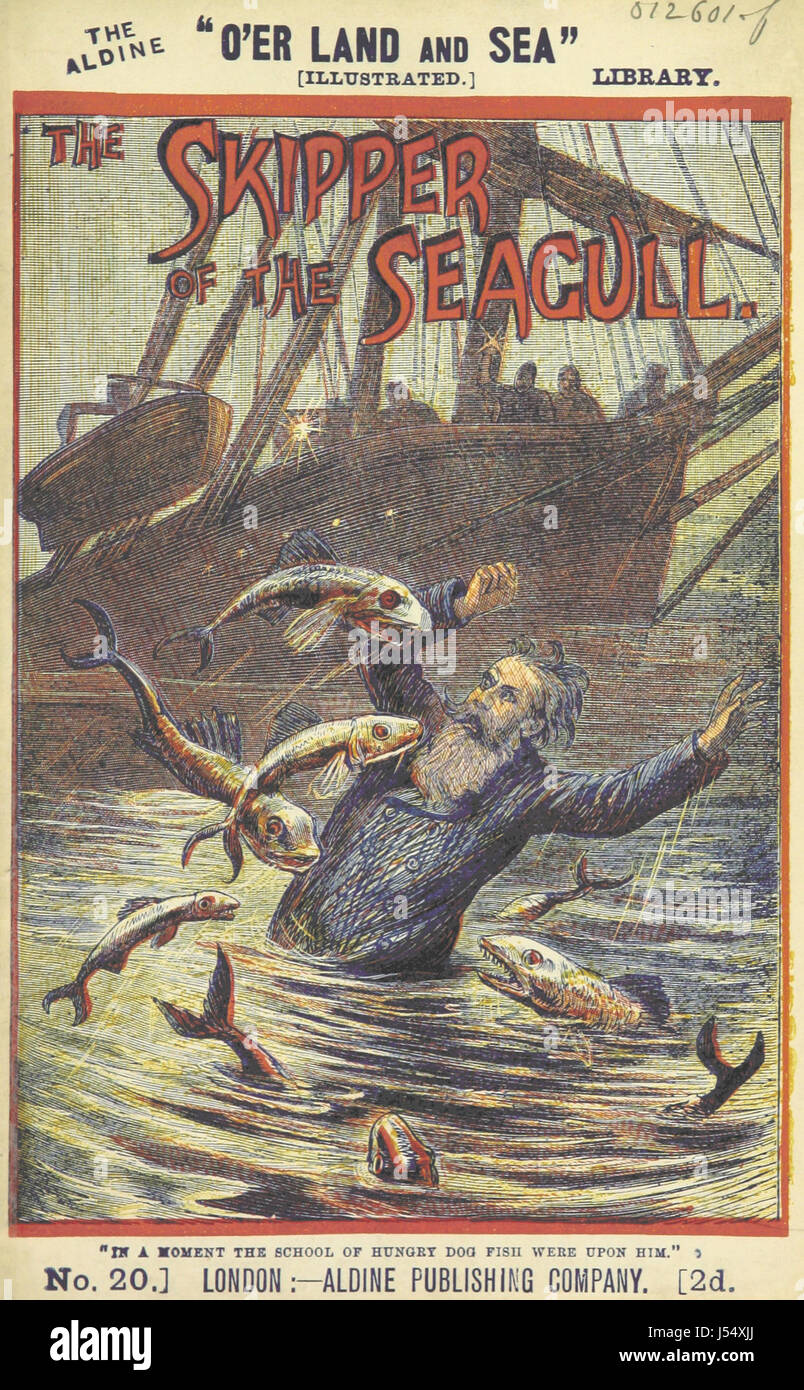 The Aldine “O'er Land and Sea.” Library Stock Photo - Alamy