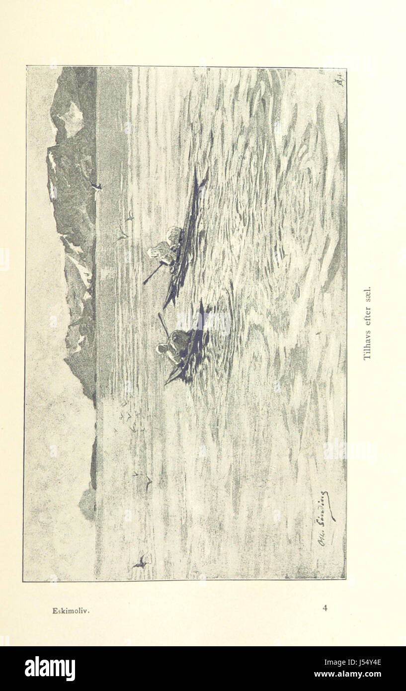 'Eskimoliv' is a work featuring illustrations by Otto Sinding ...