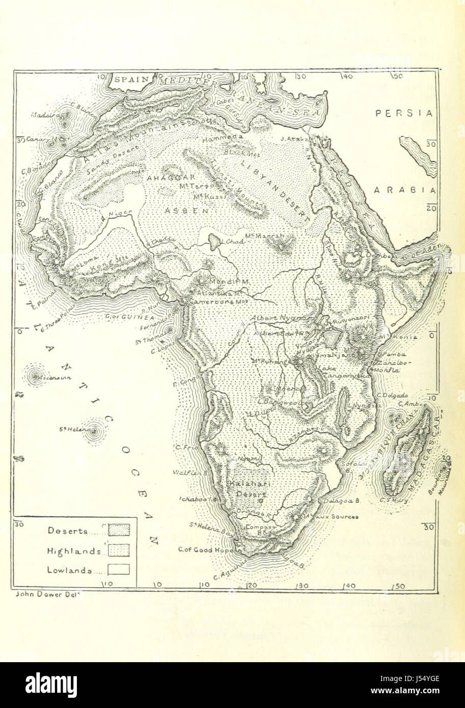 This geography textbook for students includes maps and other resources ...