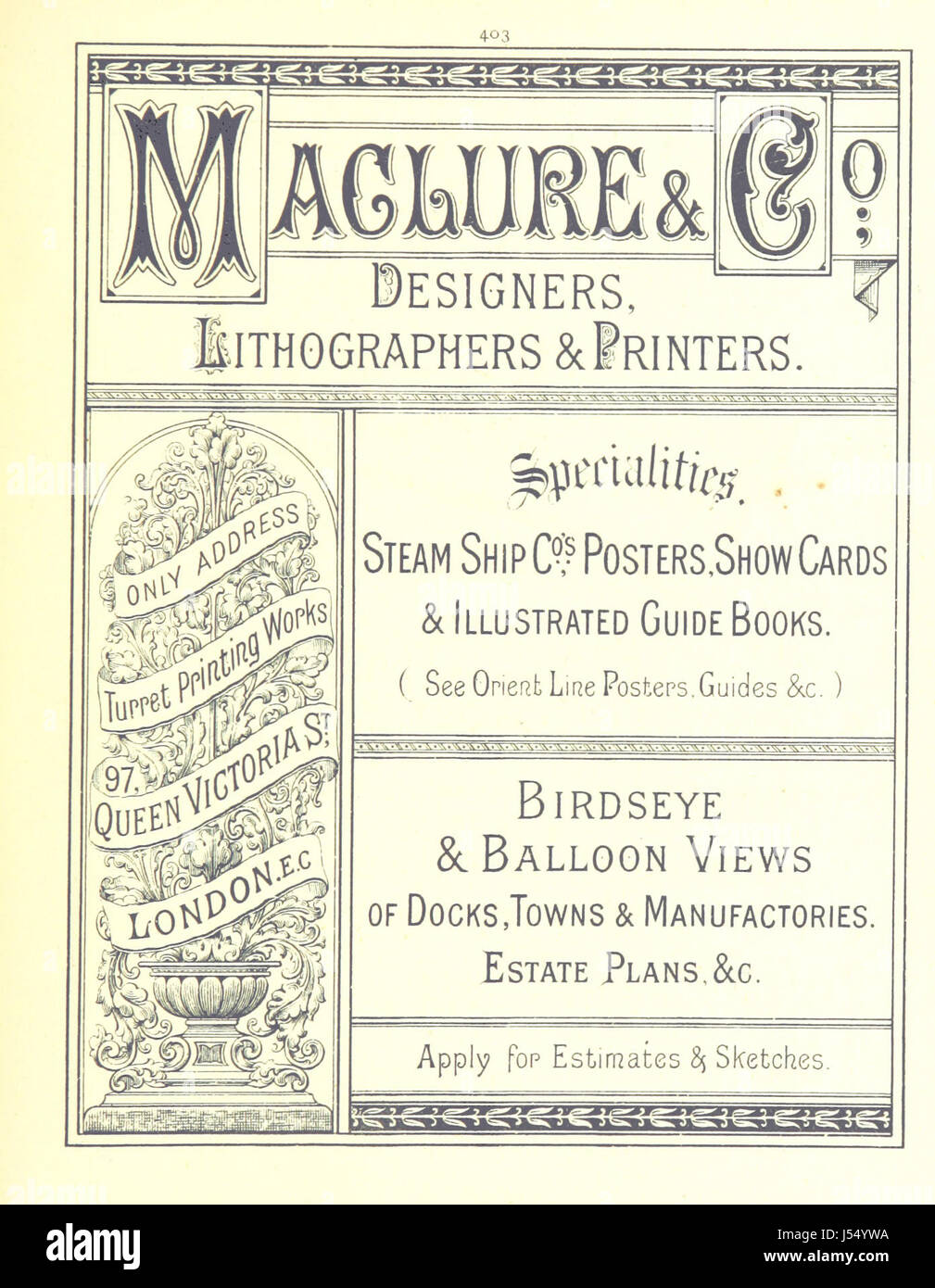 The 'Orient Line Guide', fourth edition, revised and edited by W. J. L ...