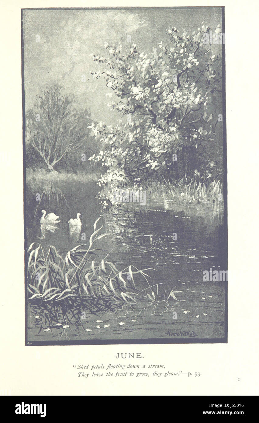 'Memories of the Months' is a literary work written in verse, featuring ...