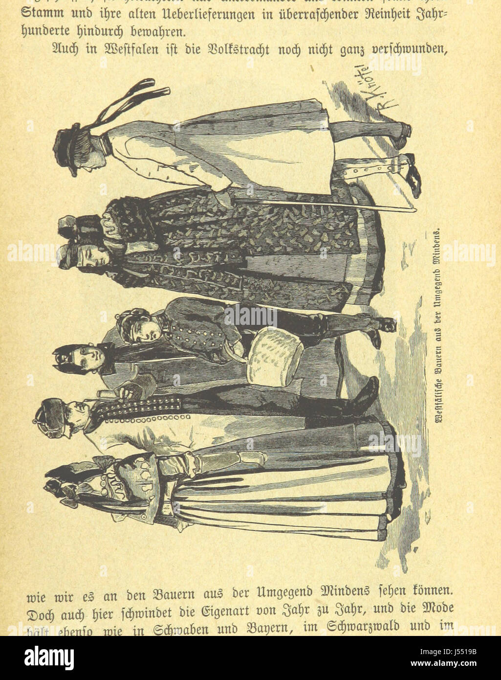 Der Mensch und seine Rassen. Mit ... Illustrationen Stock Photo - Alamy