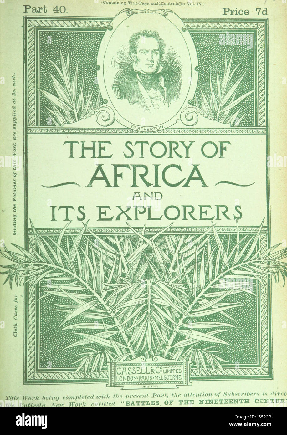 The Story of Africa and its Explorers. [With plates and maps.] Stock ...