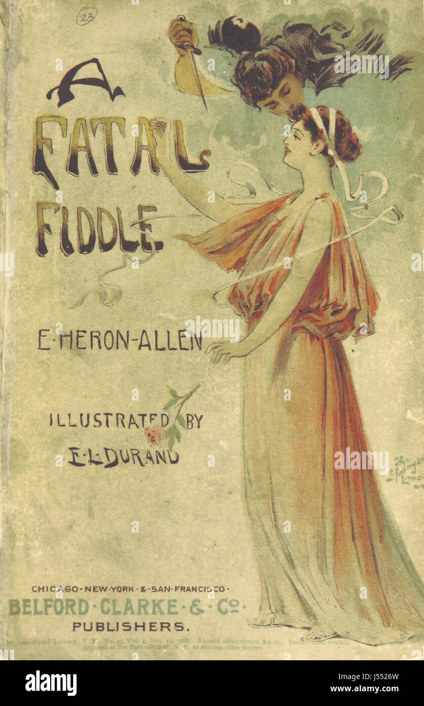 This work titled 'A Fatal Fiddle' portrays the tragedy of a snob ...
