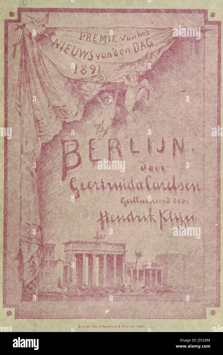 Berlijn ... Geïllustreerd door Hendr. Klijn Stock Photo - Alamy