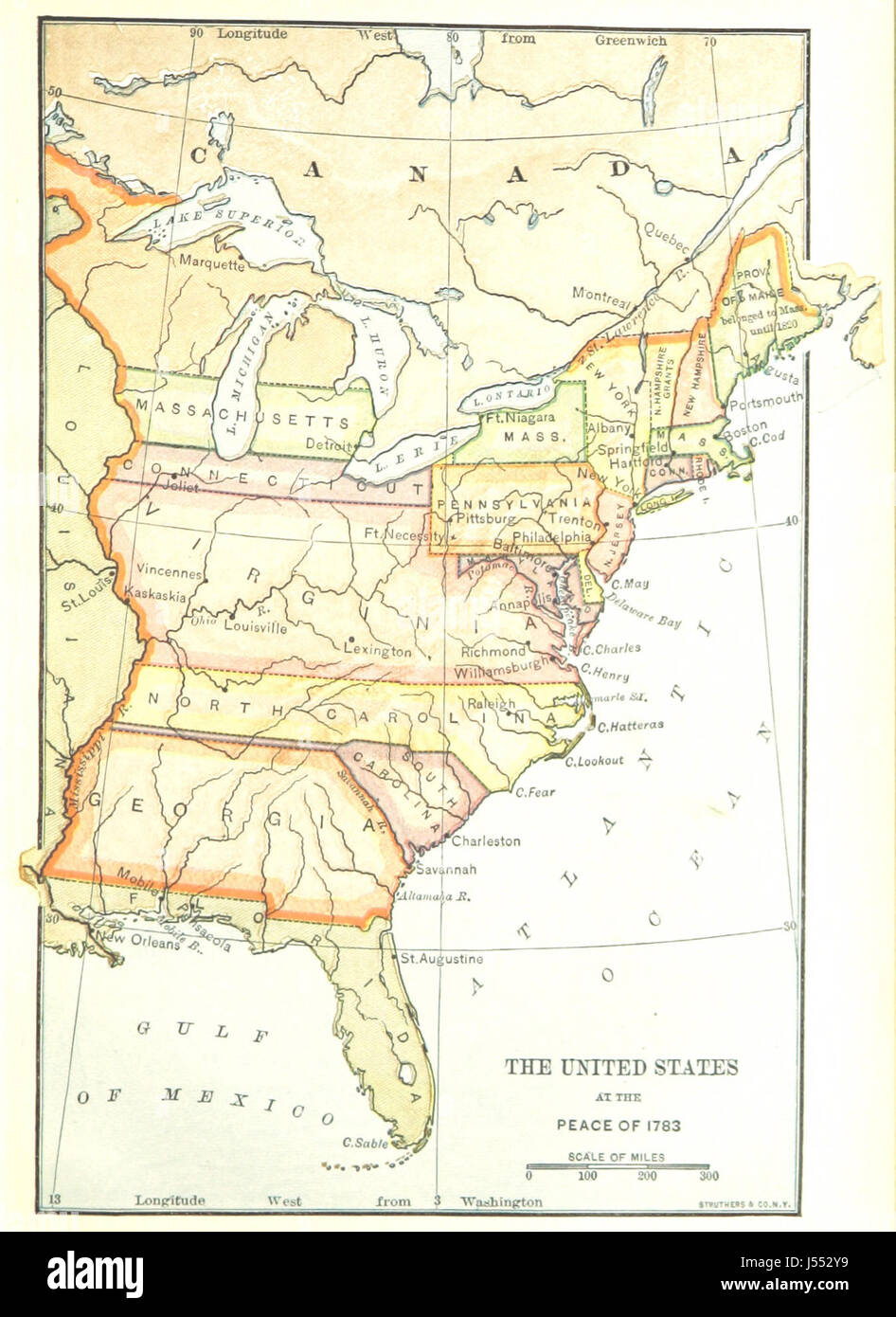 United states maps old hi-res stock photography and images - Alamy