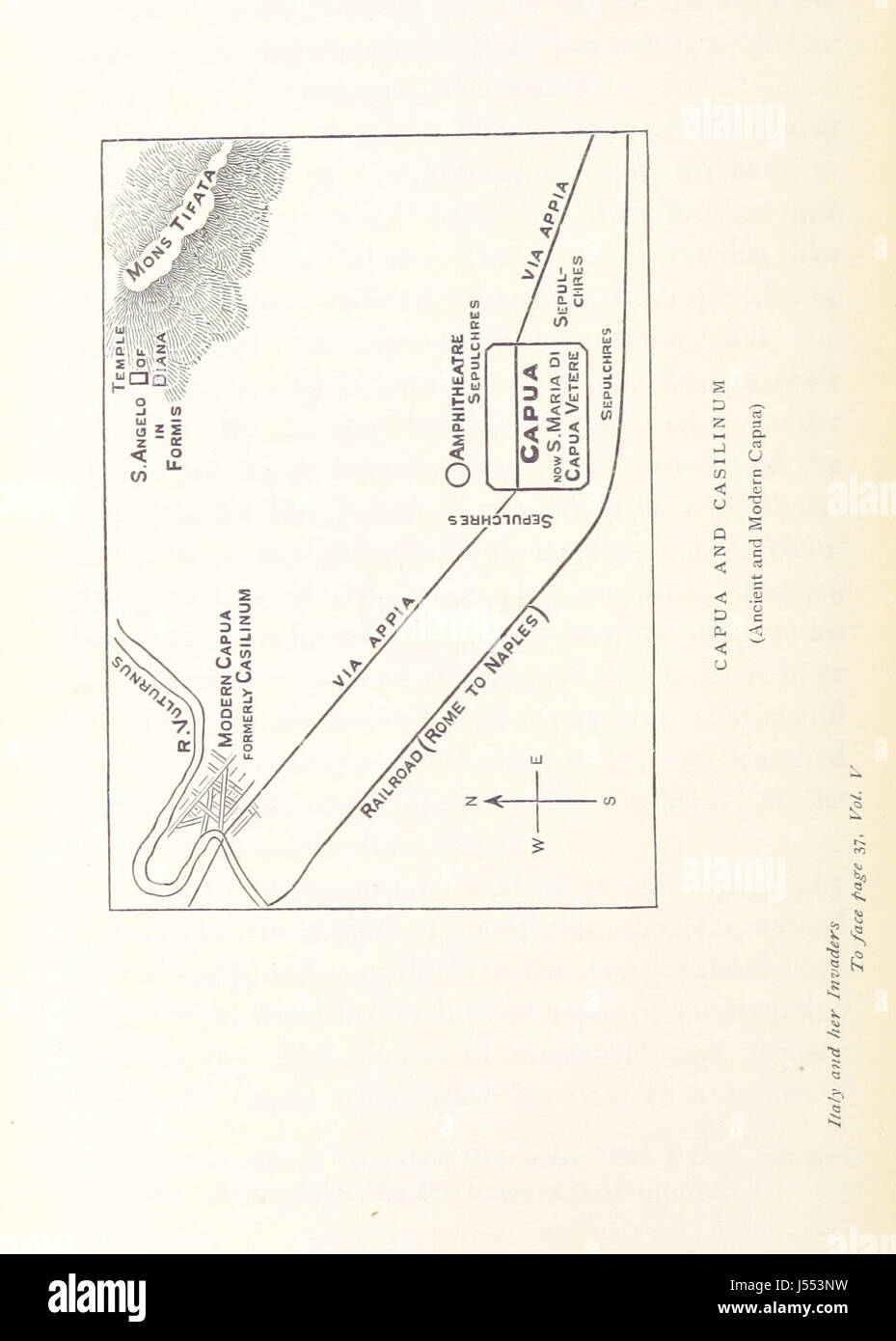 The image is taken from page 72 of 'Italy and her Invaders,' a ...