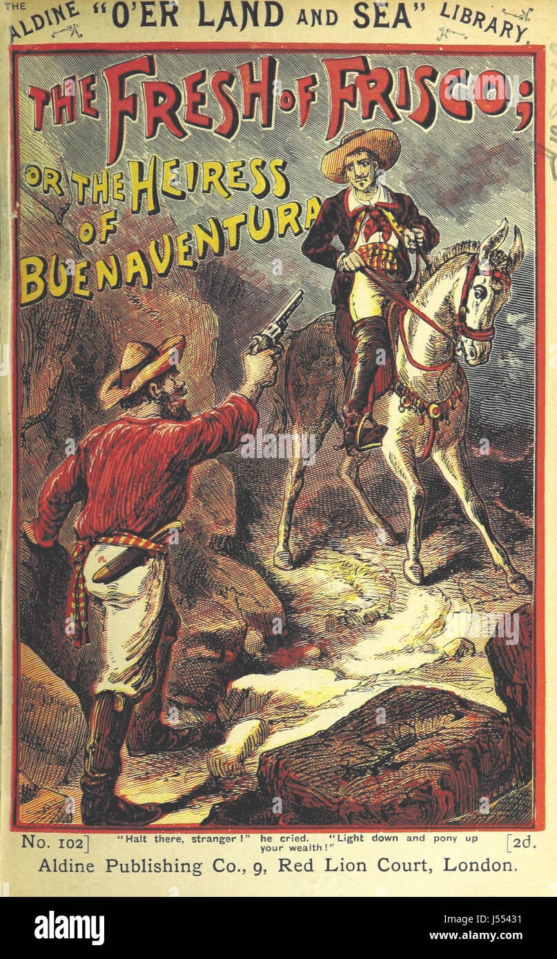 The Aldine “O'er Land and Sea.” Library Stock Photo - Alamy