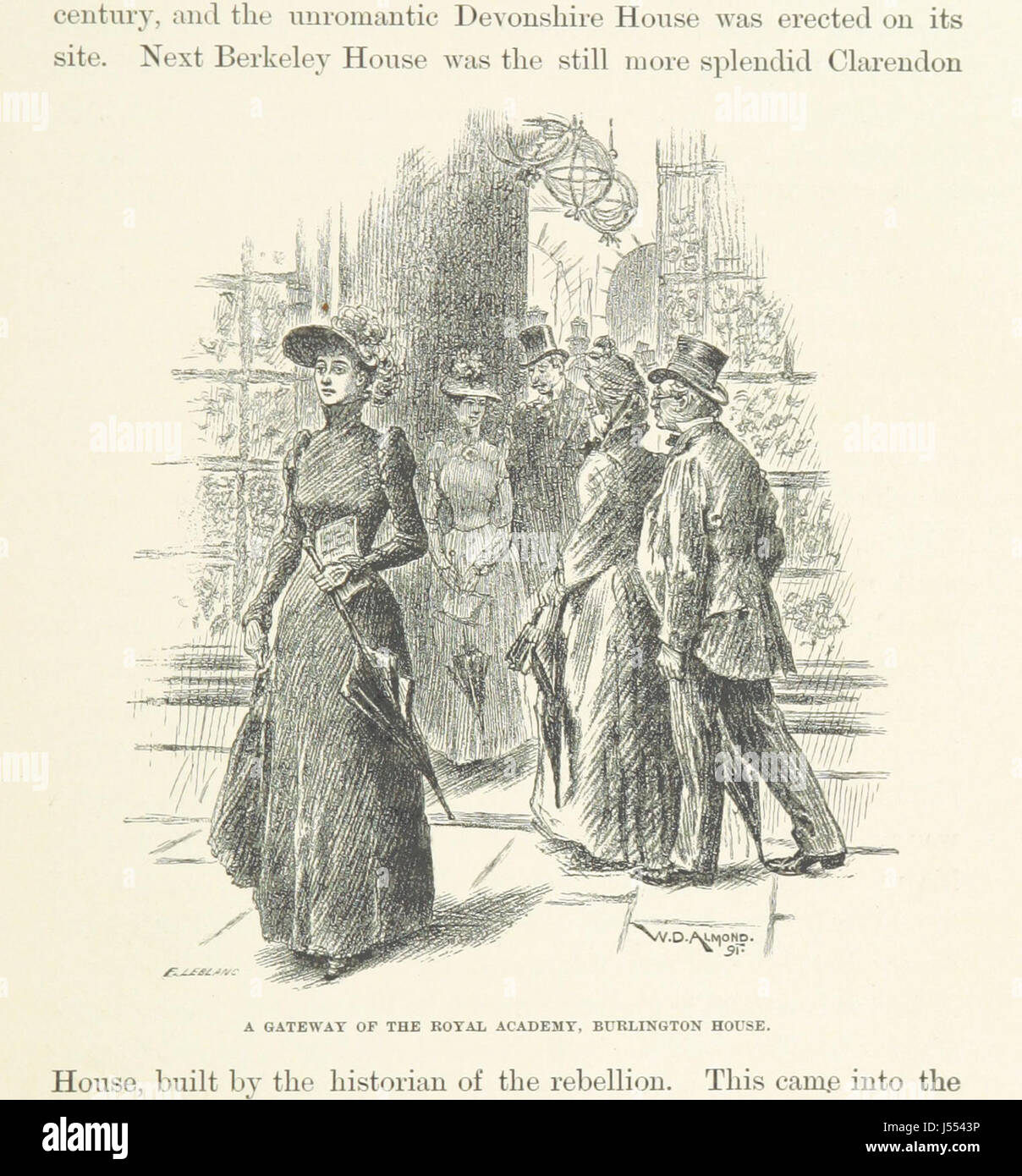 This image, taken from the book 'The Great Streets of the World ...