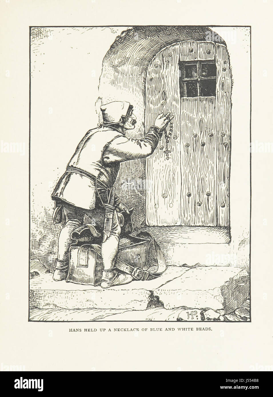 Otto of the Silver Hand. Written and illustrated by H. Pyle Stock Photo ...