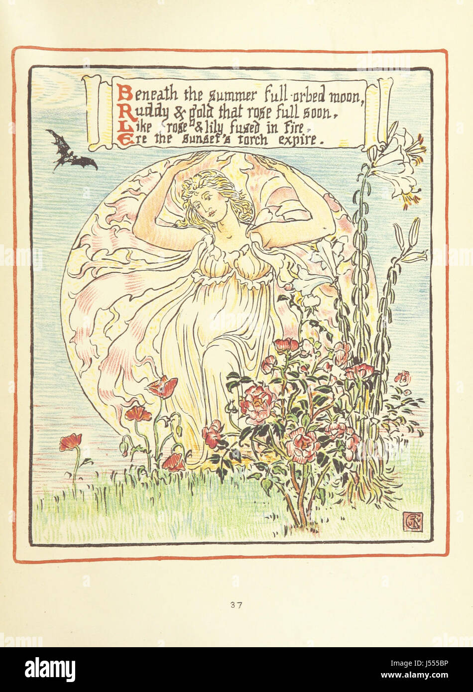 Queen Summer, or the Tourney of the Lily & the Rose, is a work by ...