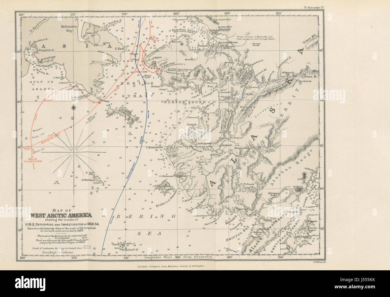 Map of shipwrecks hi-res stock photography and images - Alamy