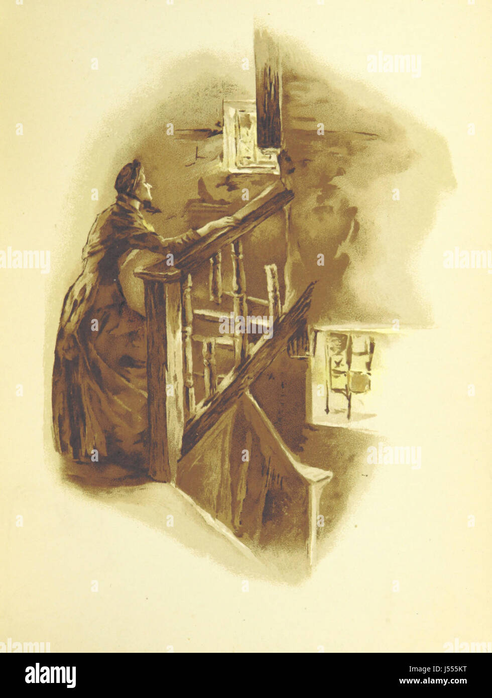 A poem titled A Bunch of Primroses, accompanied by illustrations. The ...