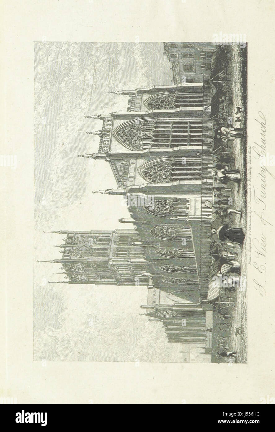 This print, titled 'Greenwood’s Picture of Hull,' presents a historical ...