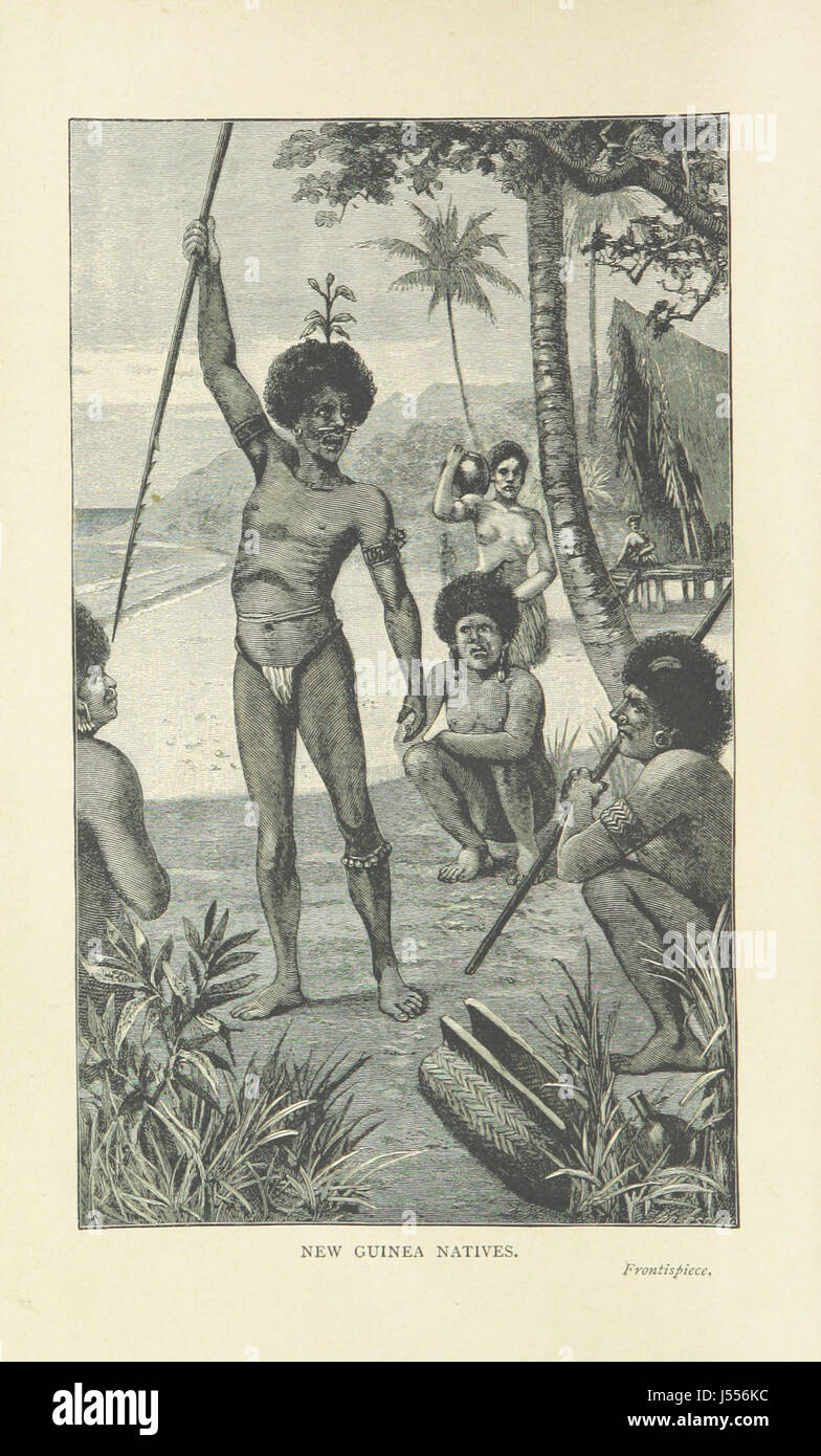 This image is from 'In Savage Isles and Settled Lands,' a work ...