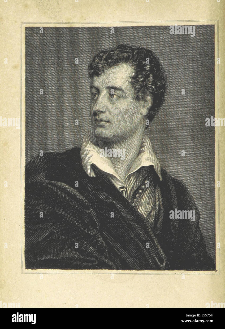 Lord Byron Portrait Painting High Resolution Stock Photography and ...