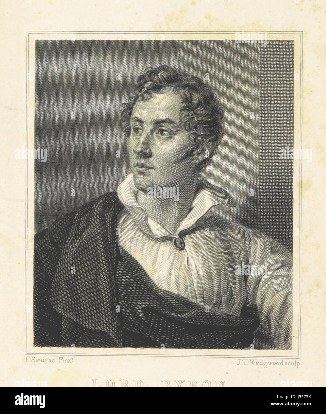 Lord byron portrait painting hi-res stock photography and images - Alamy