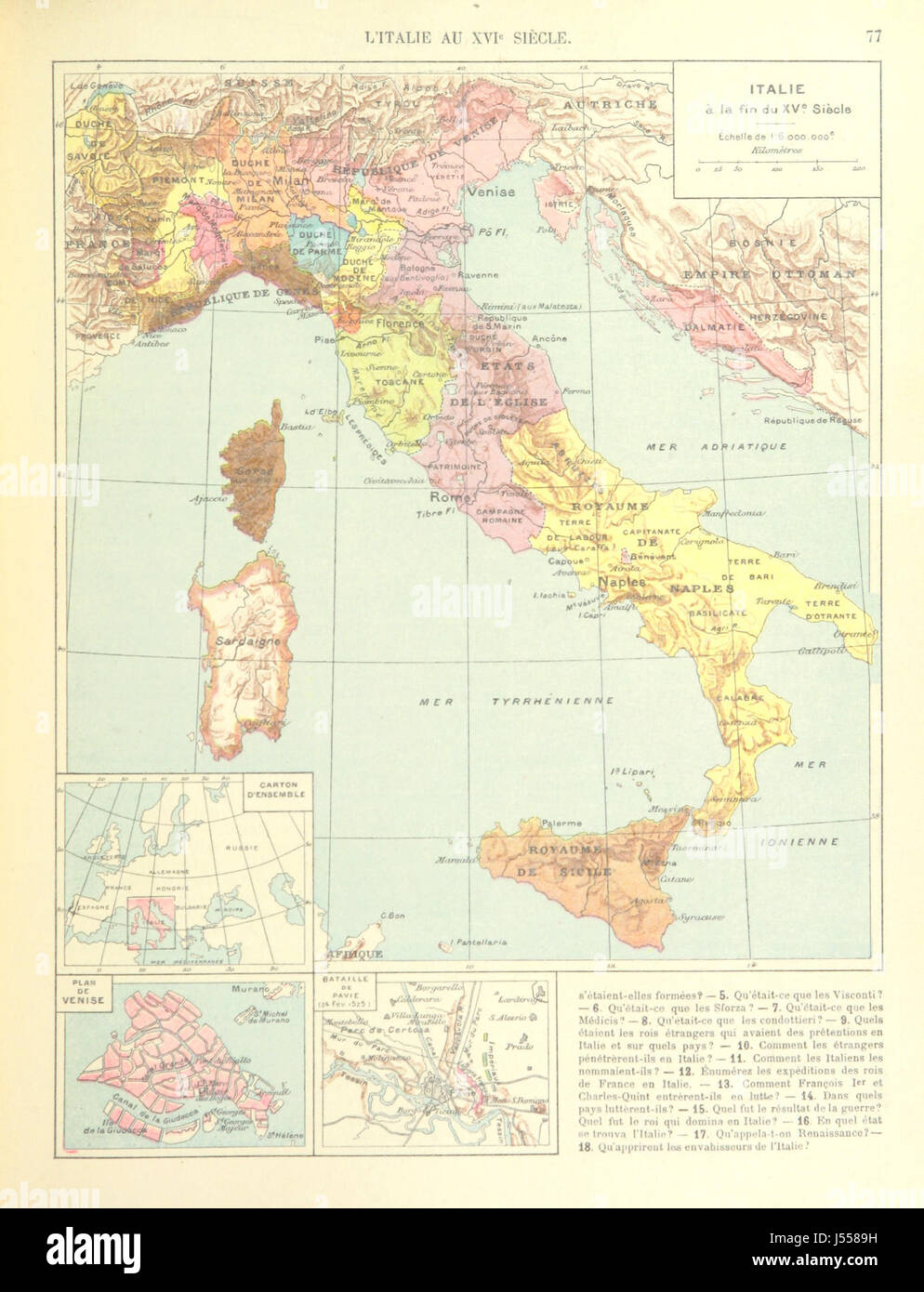 This image from 'Geographie historique' offers a detailed ...