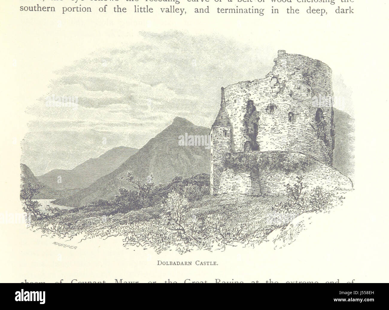 'Welsh Pictures' is a work featuring illustrations of Welsh landscapes ...