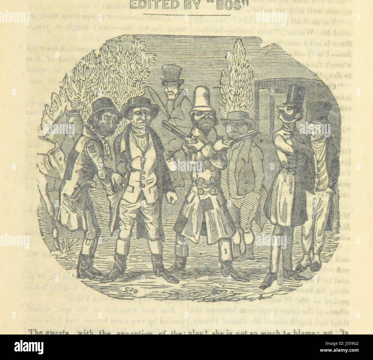 The post-humorous notes of the Pickwickian Club. Edited by “Bos ...