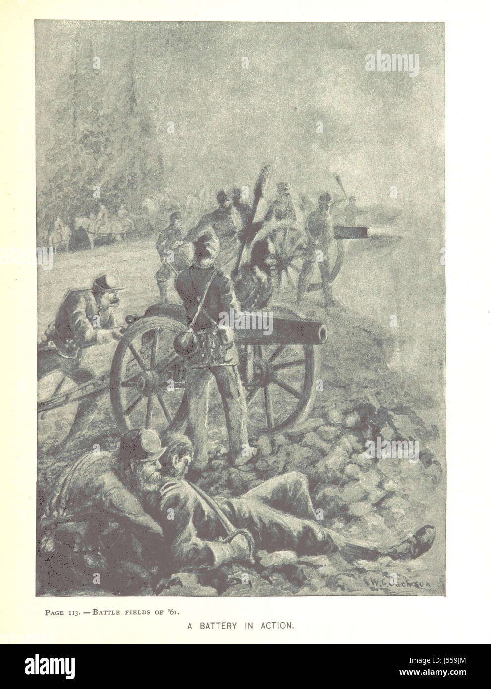 'Battle-Fields of '61' is a historical narrative detailing the military ...