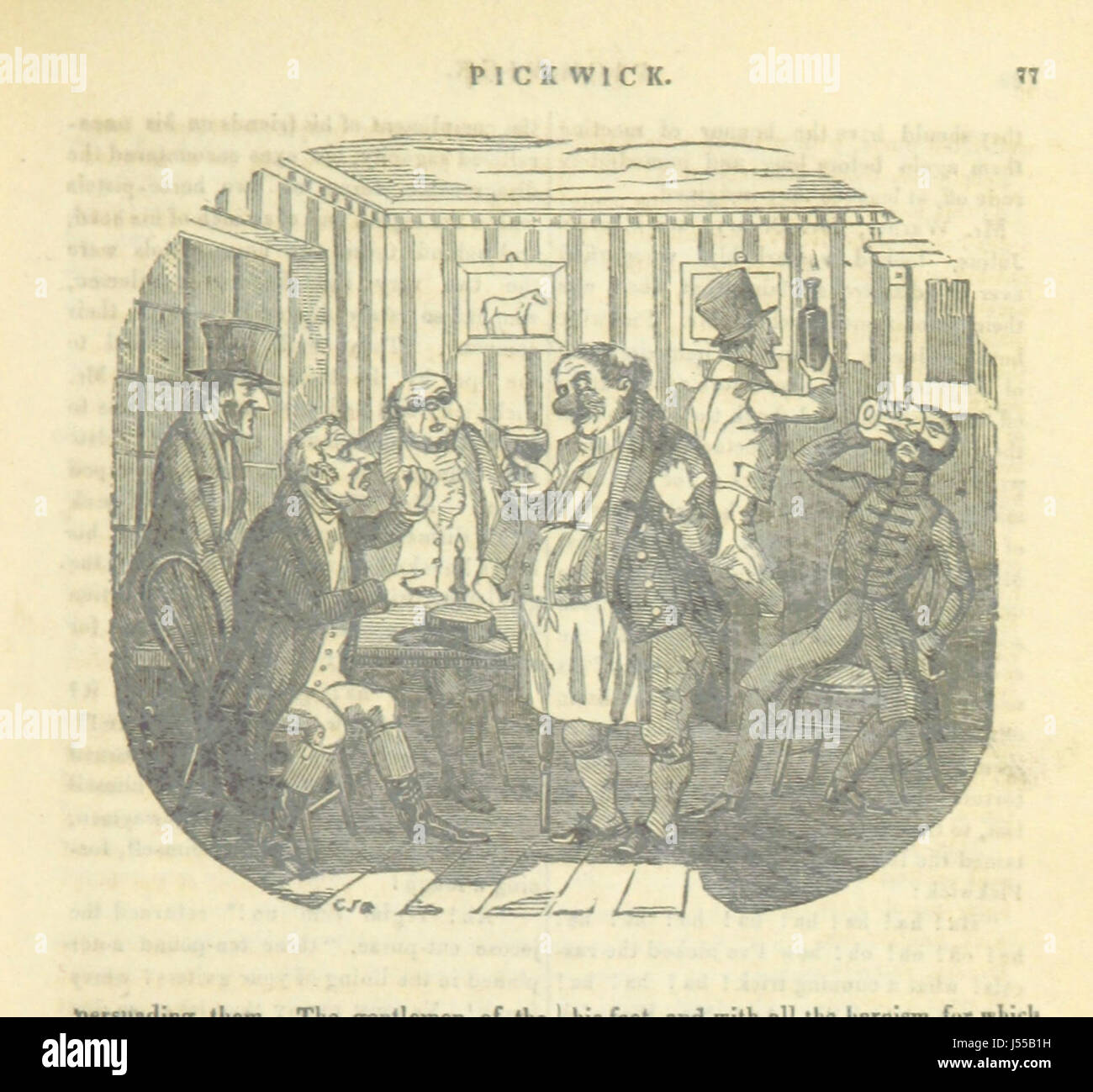 The post-humorous notes of the Pickwickian Club. Edited by “Bos ...