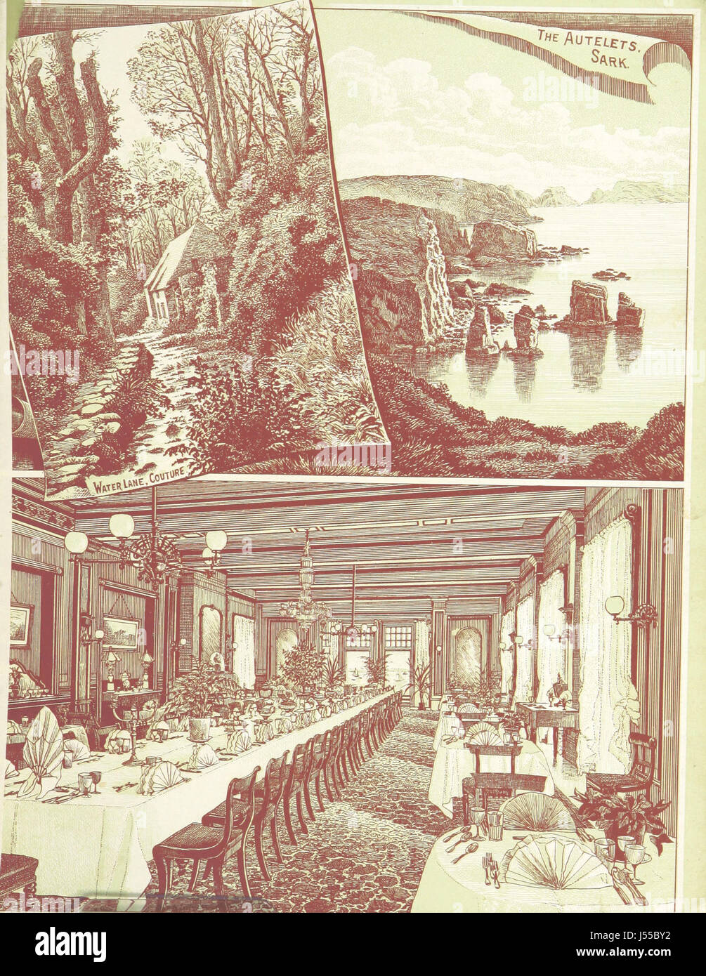 A guide to Guernsey and its surrounding islands, including Sark, Herm ...