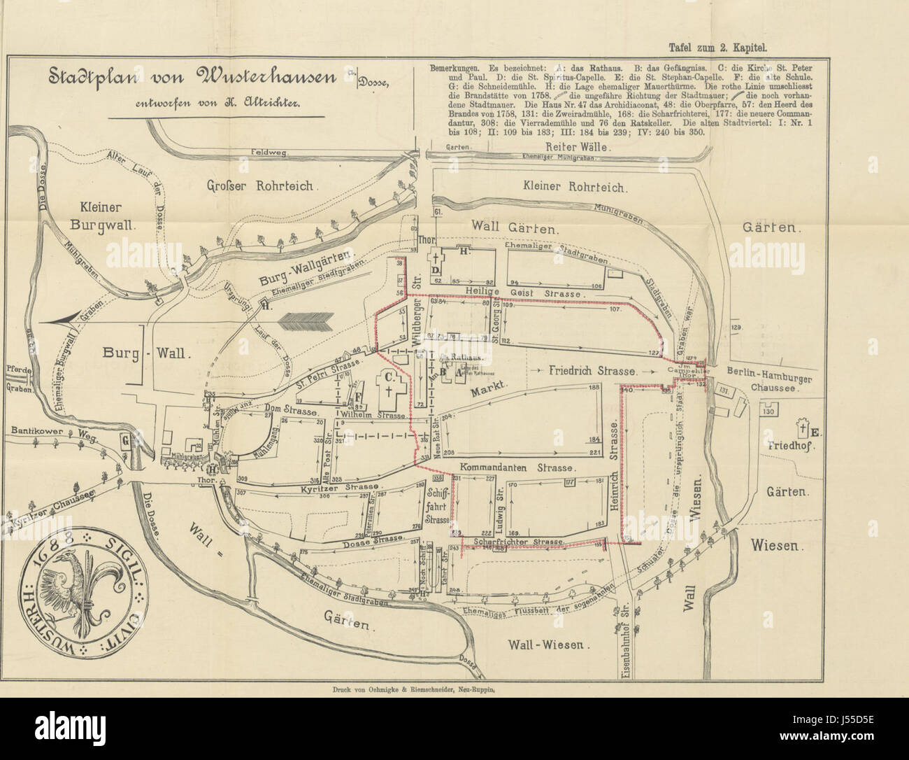 Stadt stadtplan hi-res stock photography and images - Alamy