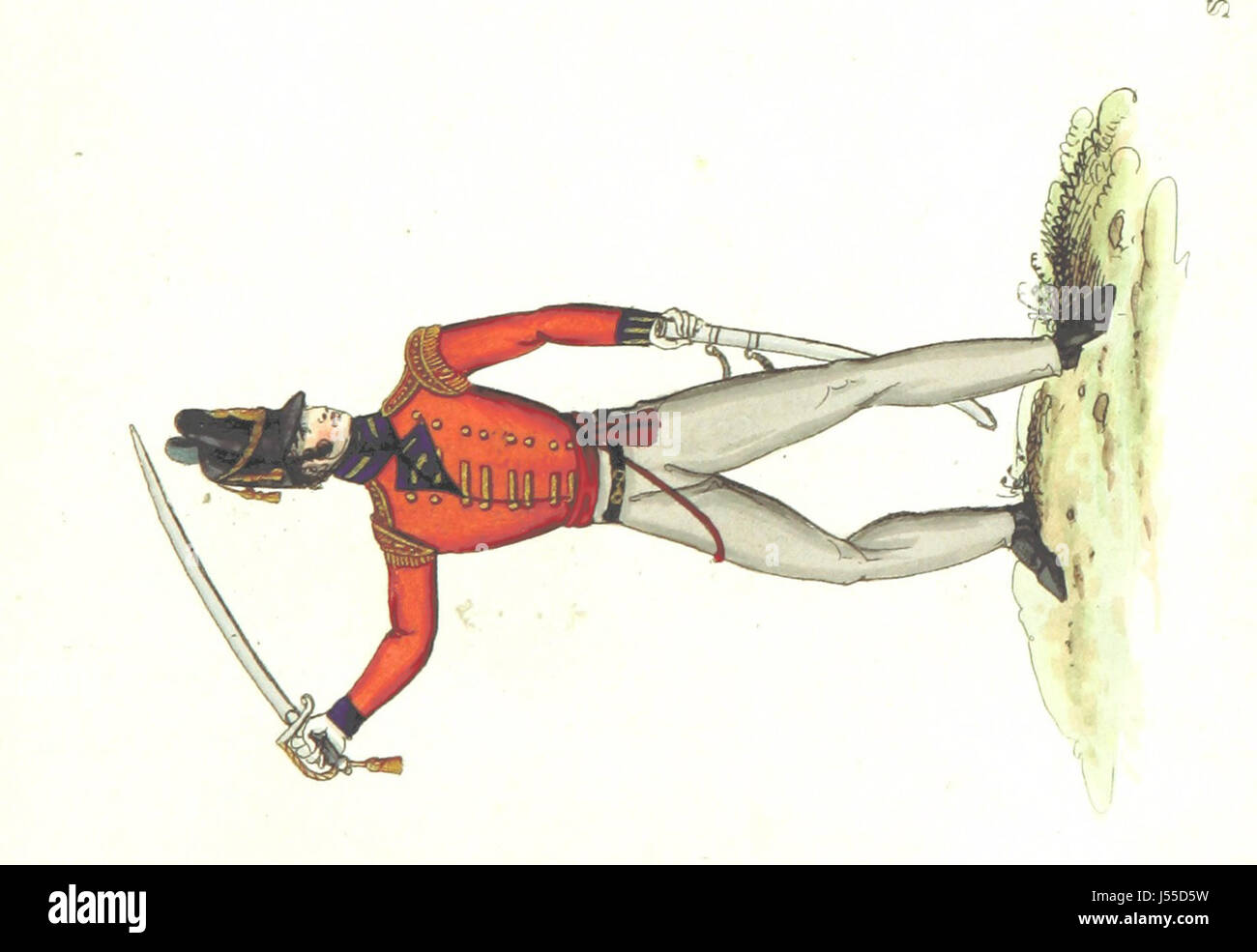 This image from the book 'History of the King's German Legion ...