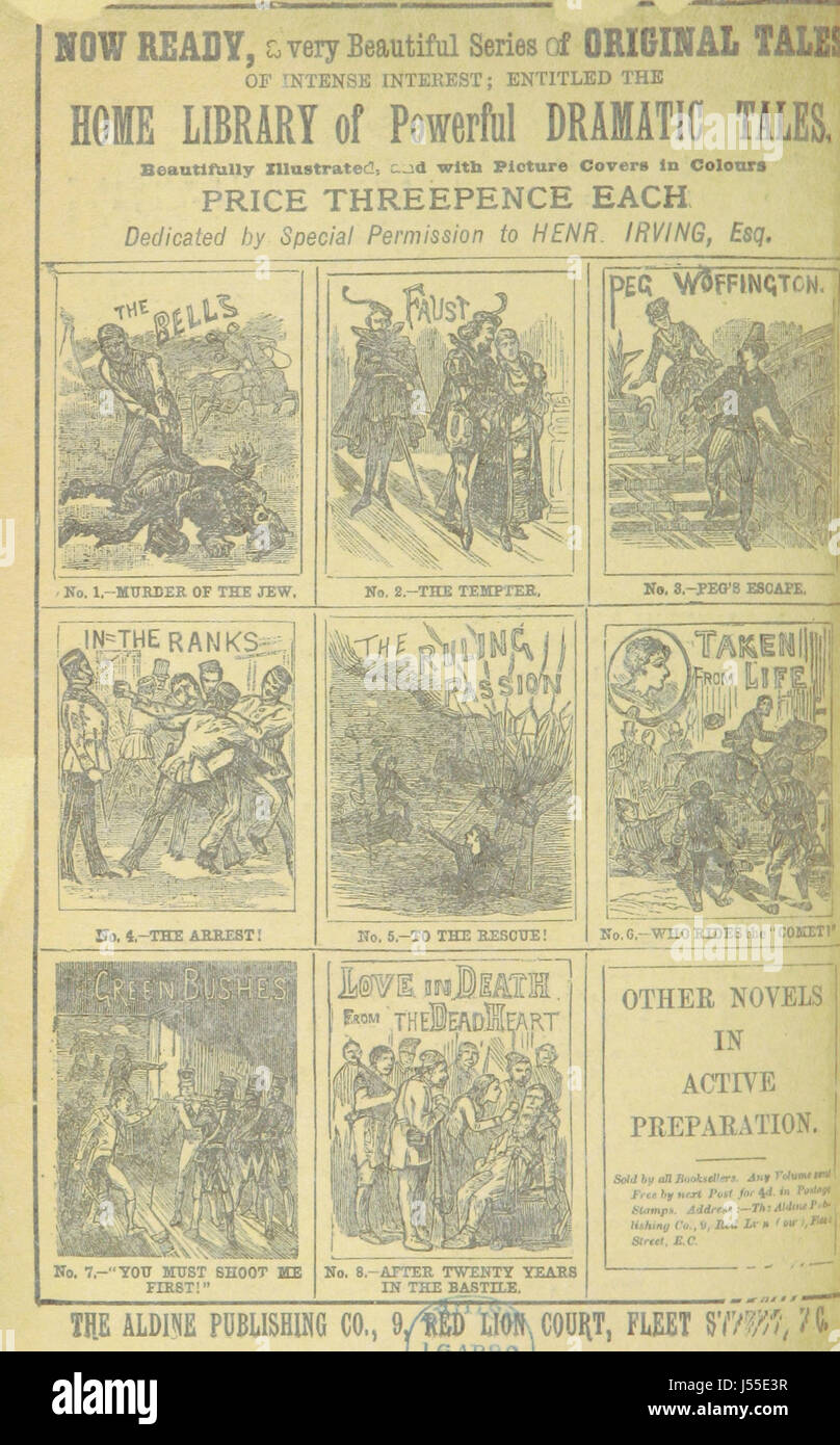 The Aldine “O'er Land and Sea.” Library Stock Photo - Alamy