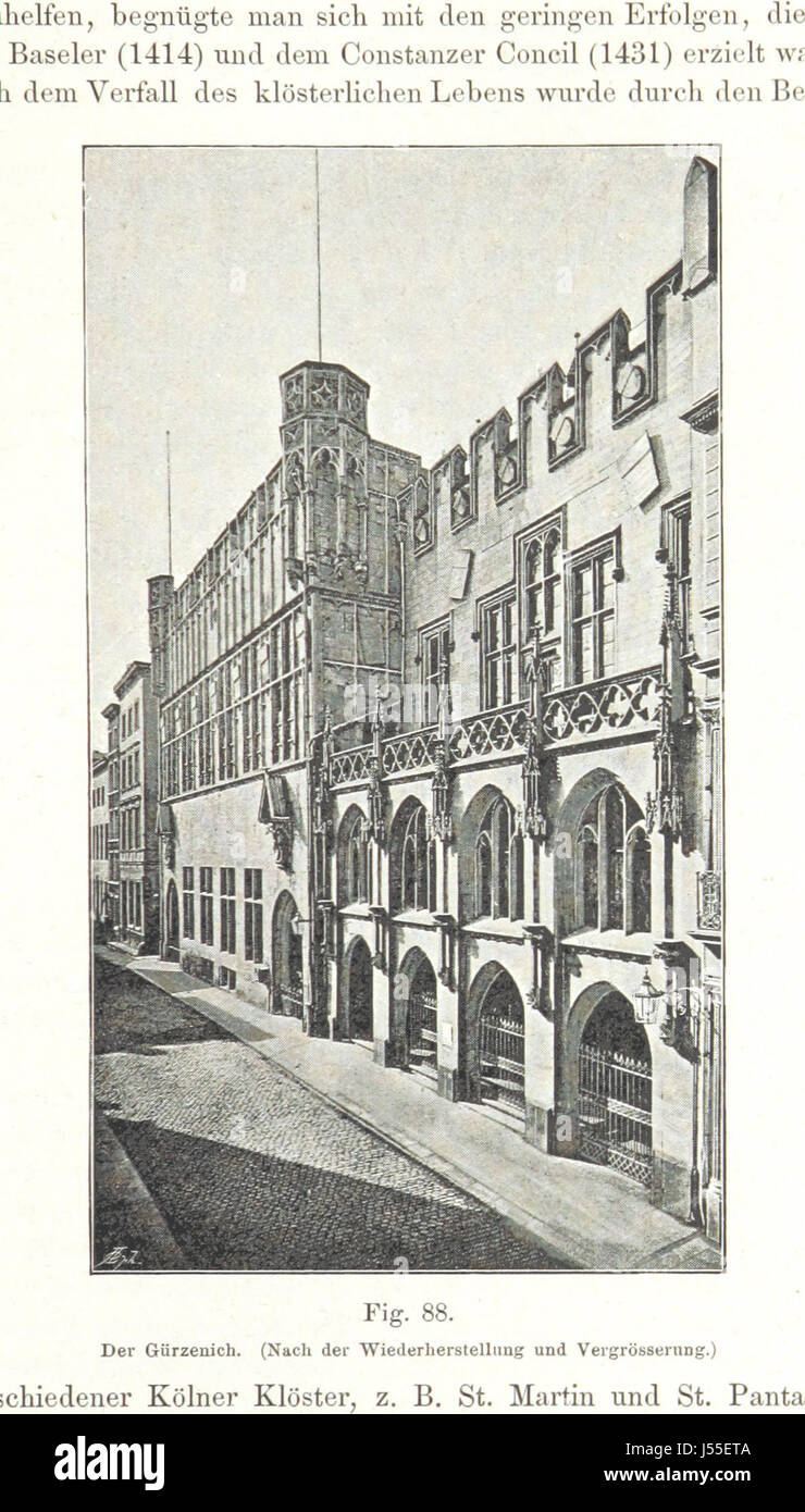 'KÃ¶ln und seine Bauten' is a publication from 1888 that showcases the ...