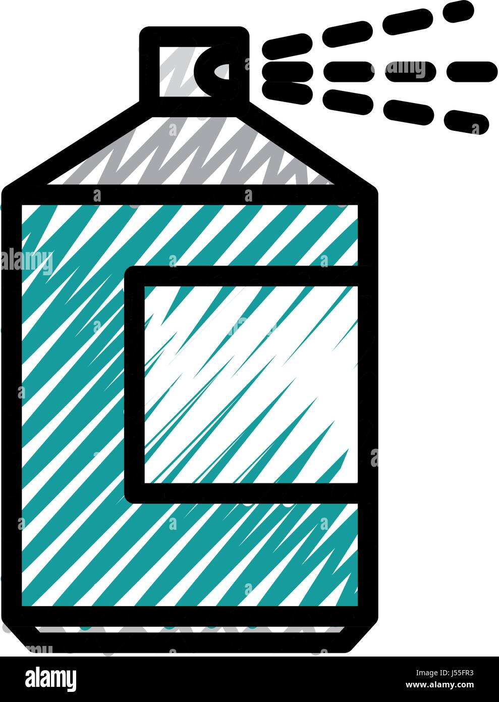 Paint spray bottle Stock Vector Image & Art - Alamy