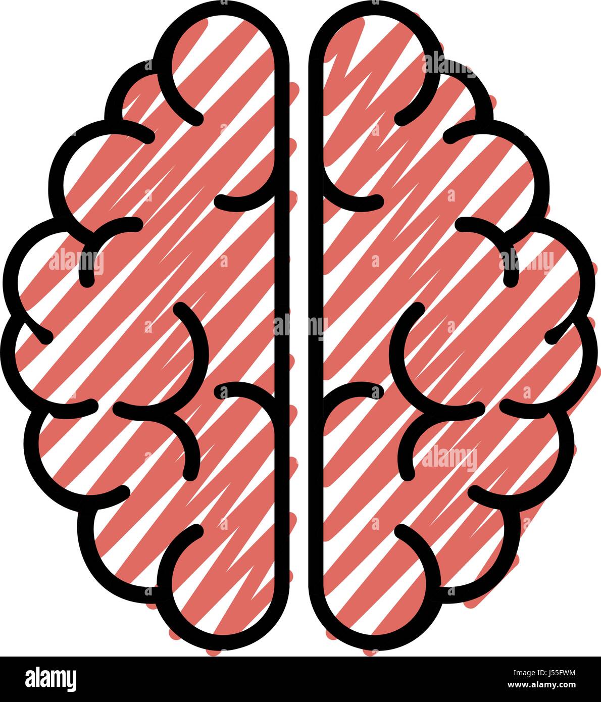 Human brain symbol Stock Vector Image & Art - Alamy