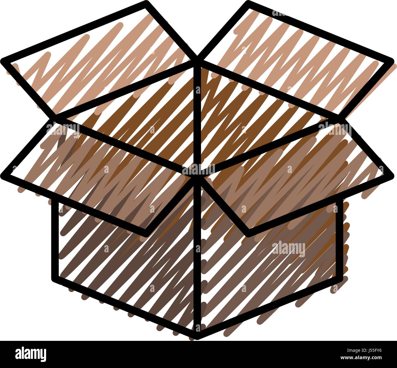 Box open symbol Stock Vector Image & Art - Alamy