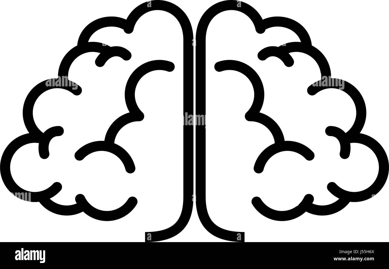 Human brain symbol Stock Vector Image & Art - Alamy