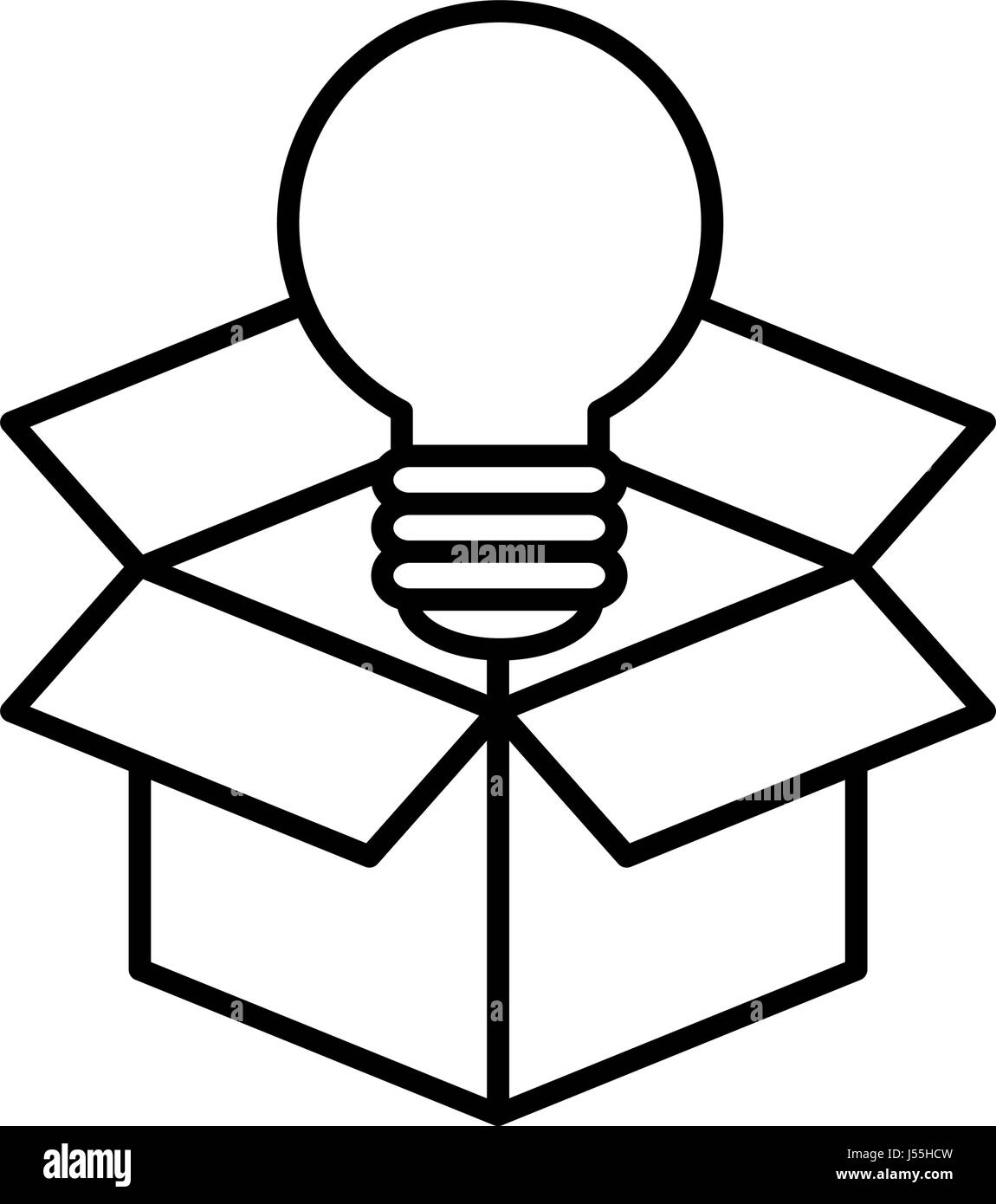 Big idea bulb symbol Stock Vector Image & Art - Alamy