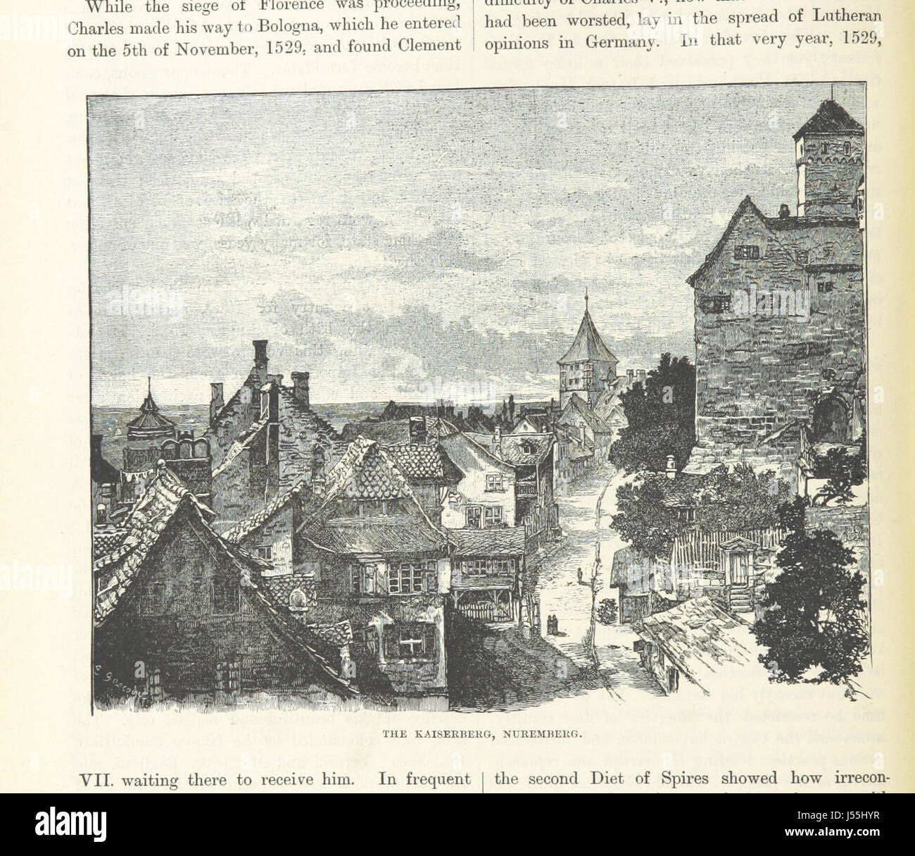 The image is part of the 'Cassell's Illustrated Universal History,' a ...