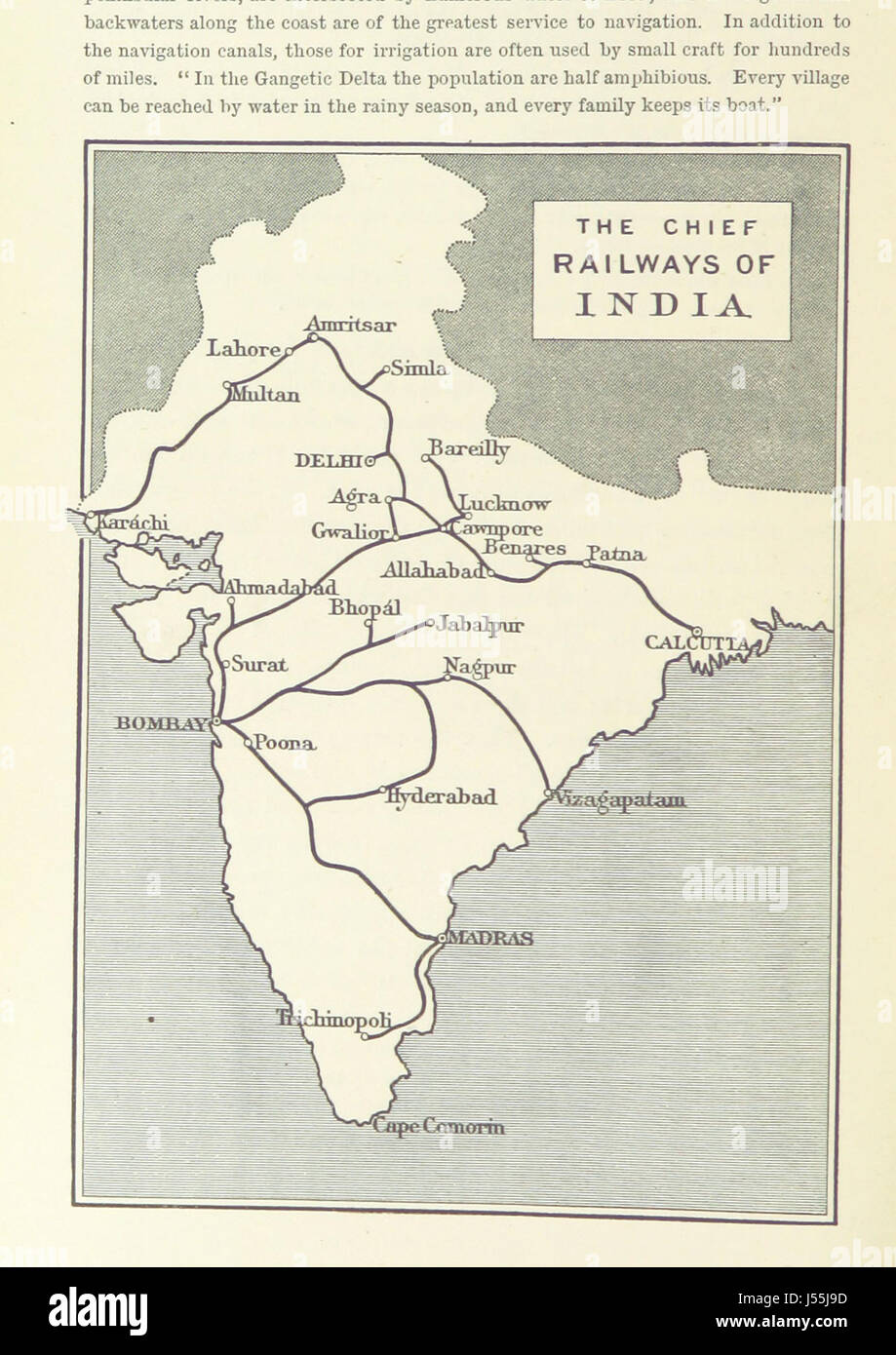 Illustration from the book 'The British Empire,' depicting aspects of ...